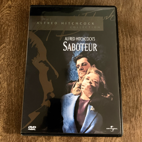 Alfred Hitchcock's Saboteur DVD, 1942, LIKE NEW (123) | eBay