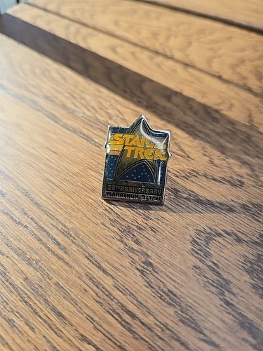 Star Trek 1991 25th Anniversary Movie Marathon Enamel Pin 9/7/91 ...