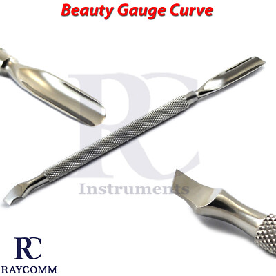 Manicure Nails Pusher Remover Cuticle Nail Gouges Pedicure Beauty ...