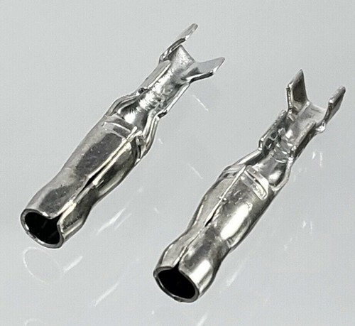 25x Kabelschuhe Stecker Rund Auto Kfz Kabel Stecker Crimp männlich M4,5 ...