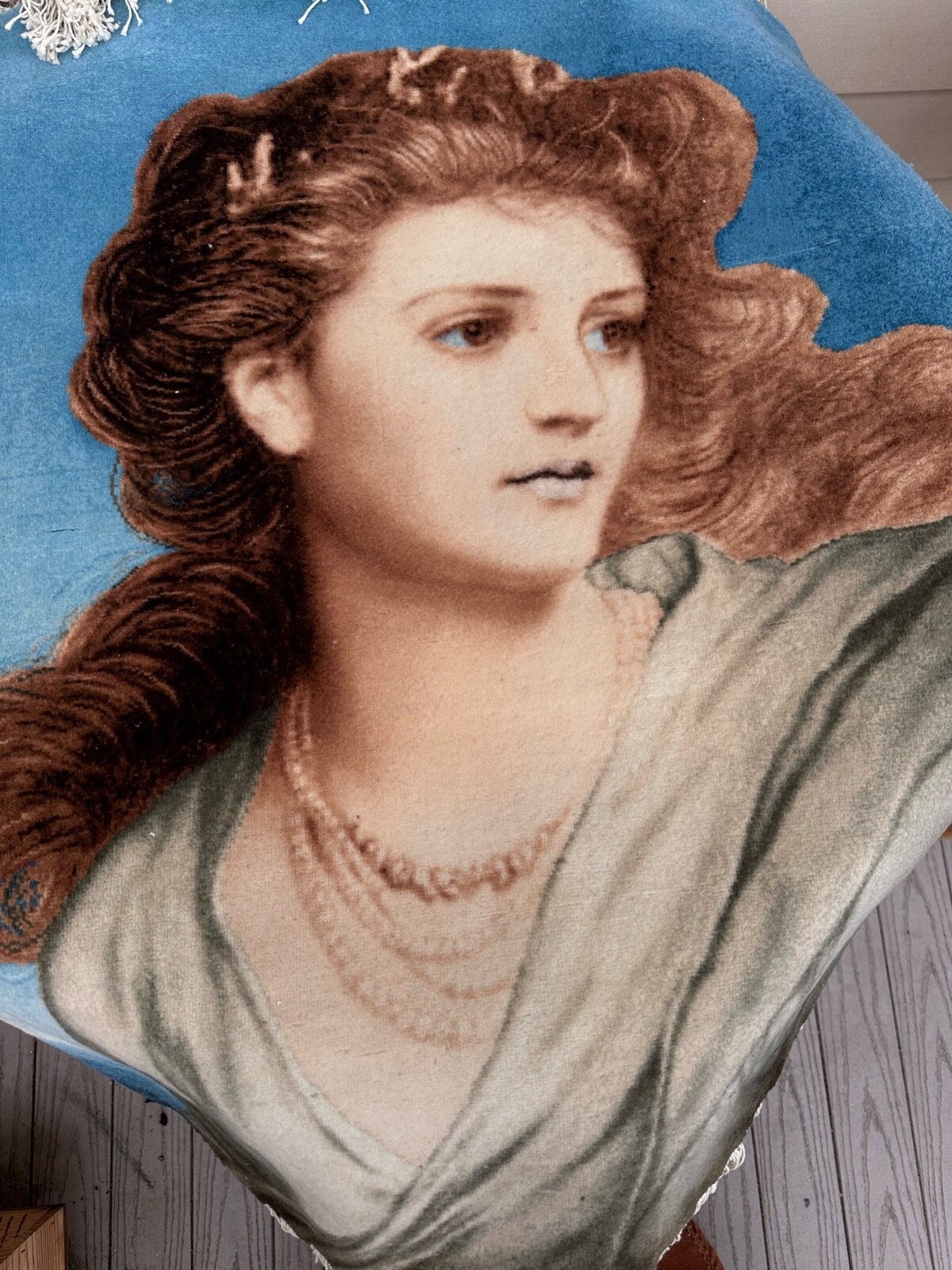 Maria Macdolena portrait on antique carpet picture - gabilen - need to ...