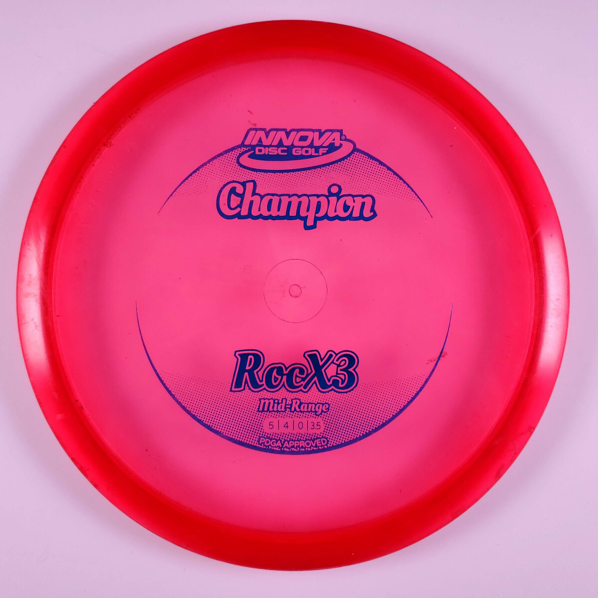 Innova Champion RocX3 red 175g midrange disc golf blue stamp | eBay