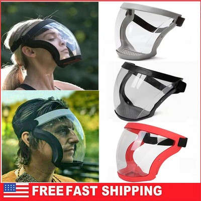Full Face Anti-fog Shield Super Protective Head Cover Transparent ...