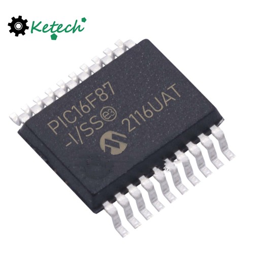 1/5PCS PIC16F87-I/SS 16F87-I/SS PIC 20SSOP 8BIT MCU FLASH ...