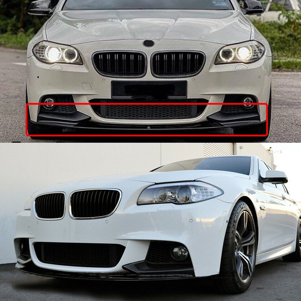 2011-2016 BMW F10 5 Series M Sport Front Bumper Lip Spoiler Splitter ...