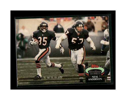 1992 Stadium Club #35 Neal Anderson Chicago Bears FOOTBALL | eBay