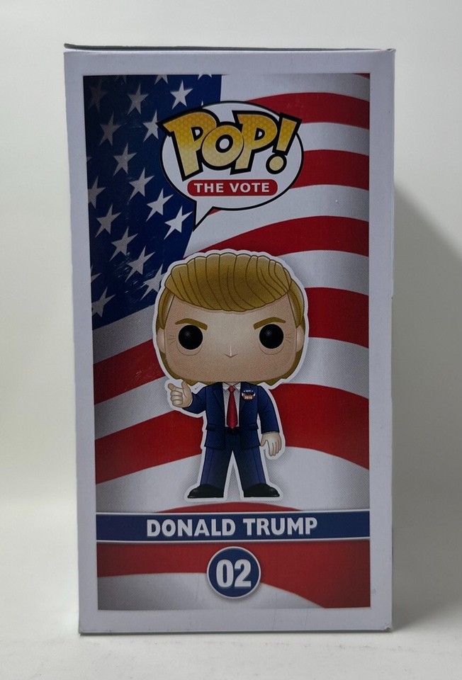 2016 Funko Pop The Vote #02 DONALD TRUMP Campaign To The Whitehouse ...