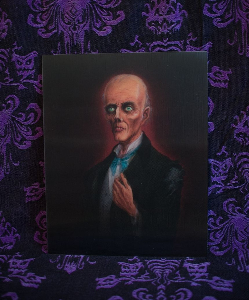 24x36" Master Gracey changing picture Disneyland Haunted Mansion Disney ...