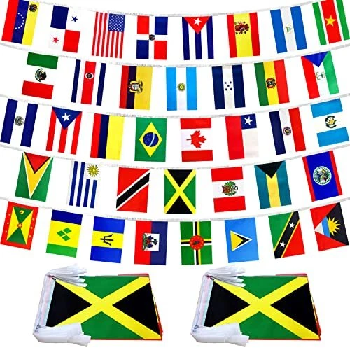 Latin American Countries Flags