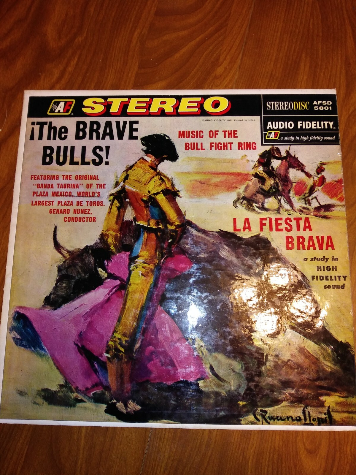 The Brave Bulls! Music of The Bull Fight Ring Audio Fidelity AFSD 5801 ...