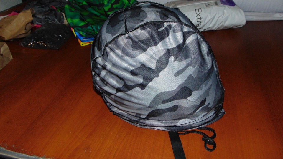 MOTORCYCLE HELMET BAG MICROFIBER CAMO HELMET BAG CARRY HELMET DUFFLE CAMO GREY B | eBay