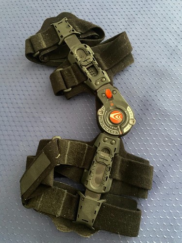 Breg T-Scope Premier Post Op Elbow Brace Black Adjustable One Size ...