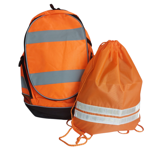 Rucksack High Visibility Backpack Safety Hi Vis Work Cycling Hiking PPE ...
