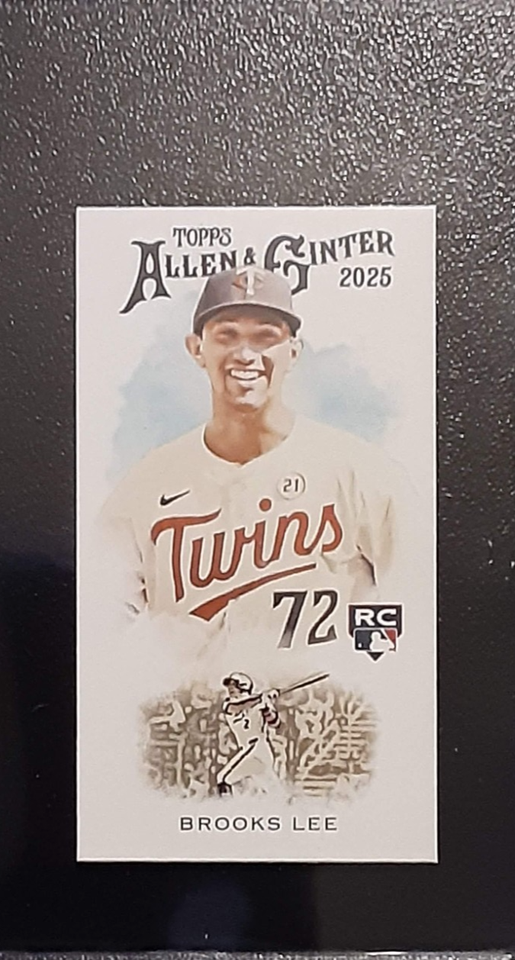 Minnesota Twins 2025 Topps Allen & Ginter x5 Lot Puckett Lee RC 1889 ...