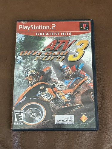 PS2 PLAYSTATION 2 ATV Off Road Fury 3 Video Game (2004) CIB UNSCRATCHED ...