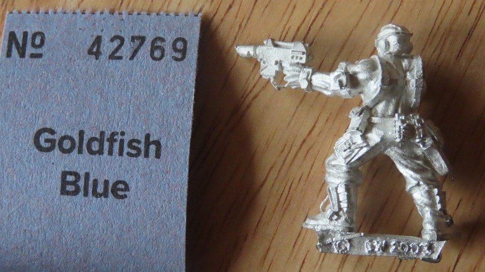 Games Workshop Warhammer 40k Catachan Officer Lieutenant Sergeant Metal ...