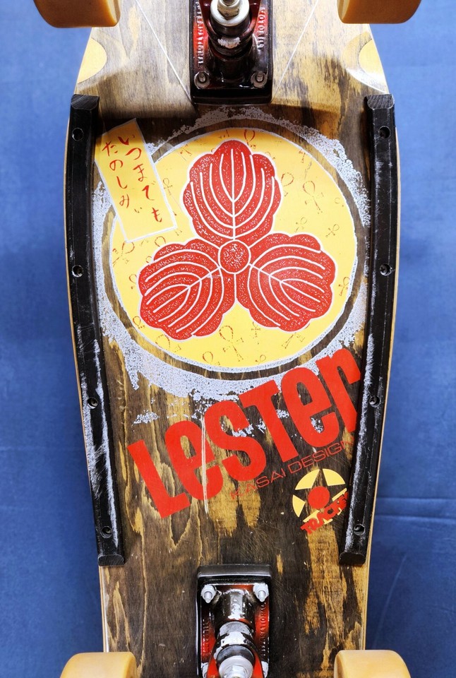 Retro! ~ (1986) Tracker / Lester Kasai / Oak Leaf / Complete Skateboard ...