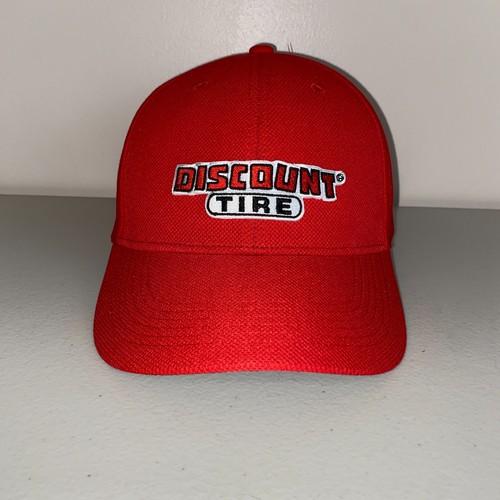 Discount Tire Snapback Hat Cap Red | eBay