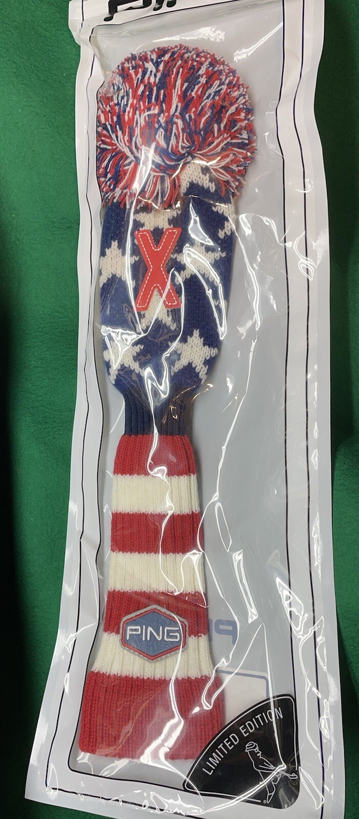 Ping USA Red White Blue Hybrid X Head Cover Golf New | eBay