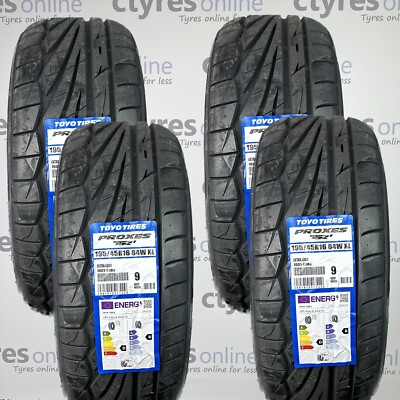 4X New 195 45 16 TOYO PROXES TR1 84W 1954516 195/45R16 *B WET GRIP* (4 ...