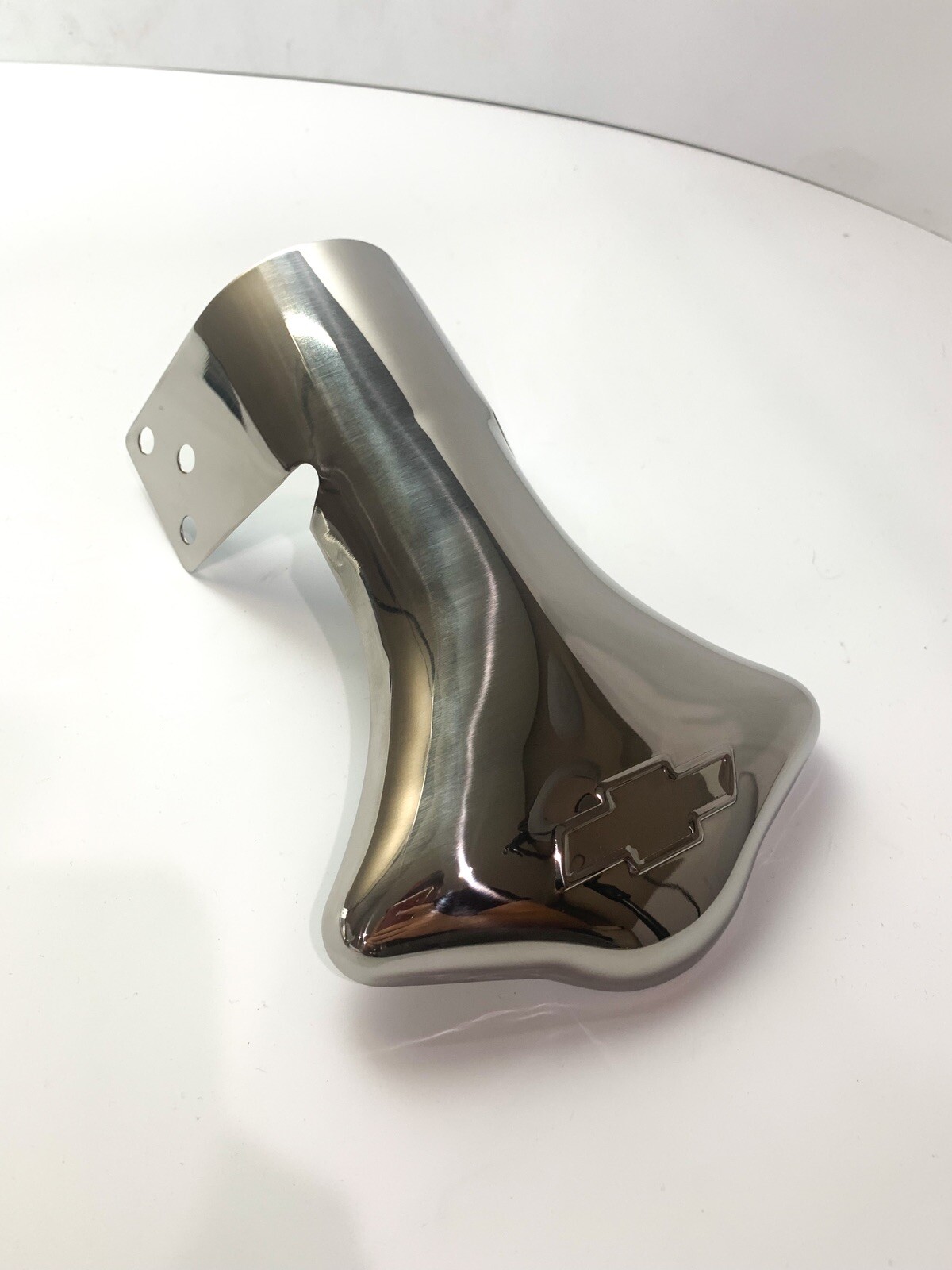 Pair Chevy Bowtie Logo Custom Muffler Exhaust Tail Pipe Deflectors ...