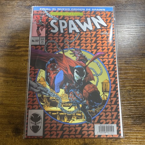 SPAWN #227 * NM+ * MEXICAN FOIL EXCLUSIVE BY TODD McFARLANE LTD 1000 ...