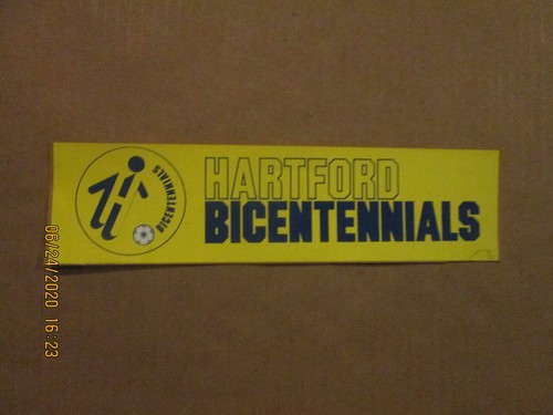 NASL Hartford Bicentennials Vintage Defunct 1976 Team Logo Soccer ...