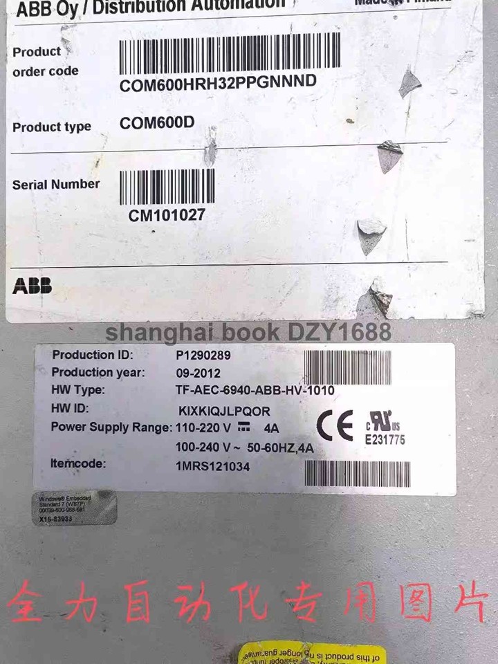 1PCS used TF-AEC-6940-ABB-HV-1010 Via DHL or Fedex | eBay