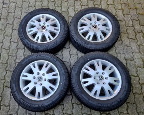MERCEDES SPRINTER VW CRAFTER 17 INCH ALLOY WHEELS CONTINENTAL TYRES ...