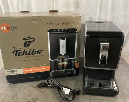 Tchibo 398498 Automatic Espresso & Coffee Machine Bundle with Built-in ...