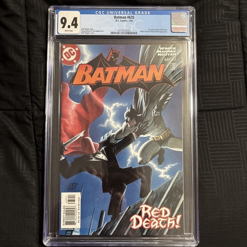 Batman #635 CGC 9.4 • 1st Jason Todd as Red Hood • DC Comics 2005 | eBay