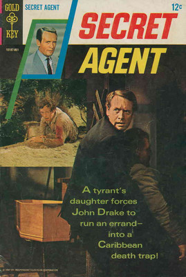 Secret Agent (Gold Key) #2 VG; Gold Key | low grade - Based on TV show ...