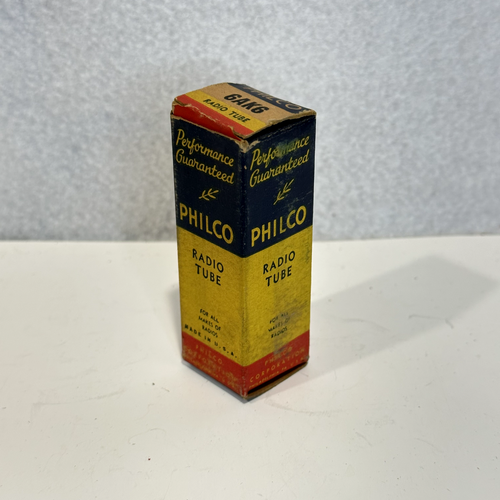 Vintage Philco 6AK6 Vacuum Tube With Original Box NOS Radio Amp Tested ...