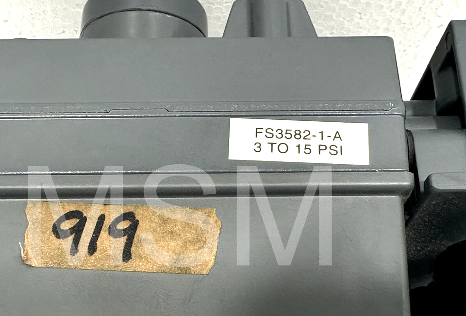 Fisher 3582 Pneumatic Valve Positioner | eBay