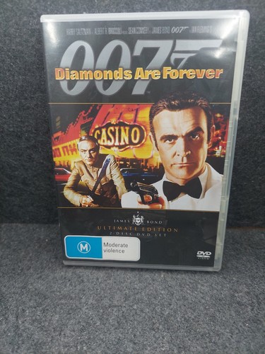 Diamonds Are Forever DVD 007 2-DISCS Ultimate Edition Reg4 VGC FREE ...