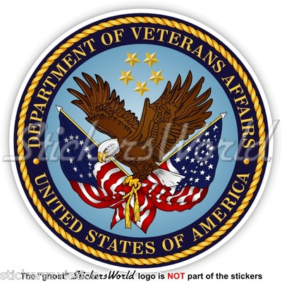 US DEPARTMENT OF VETERANS AFFAIRS Seal DVA USA VA American Vinyl ...