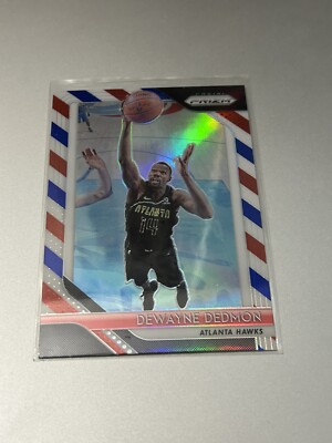 2018-19 Panini Prizm Red White And Blue #58 DEWAYNE DEMON Atlanta Hawks ...