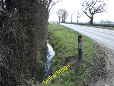 Photo 6x4 Drainage ditch beside the Fosse Way Moreton-in-Marsh c2013 ...