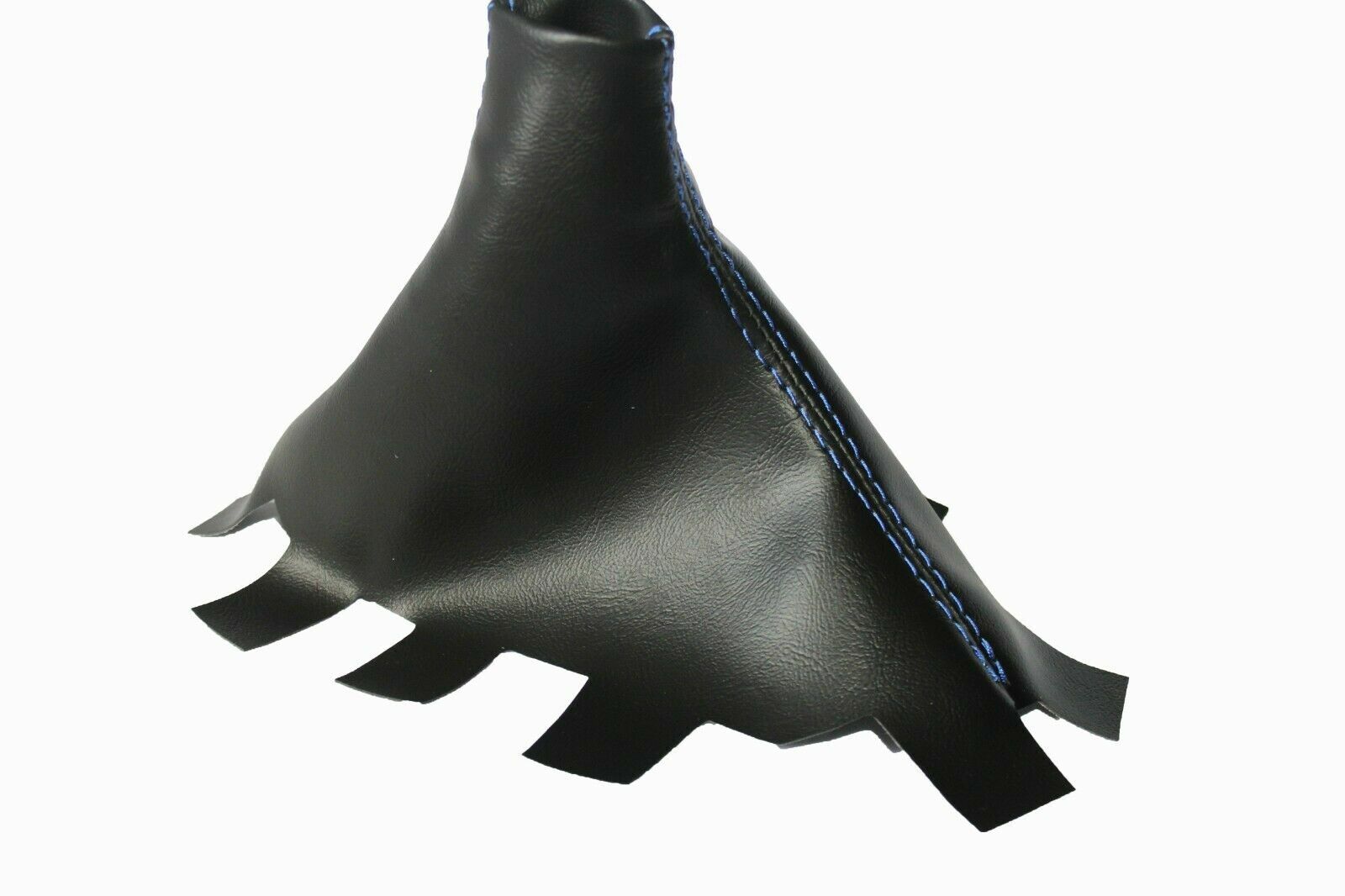 Real Leather Black w/Blue Stitching Manual Shift Boot Fits 16-20 Honda ...