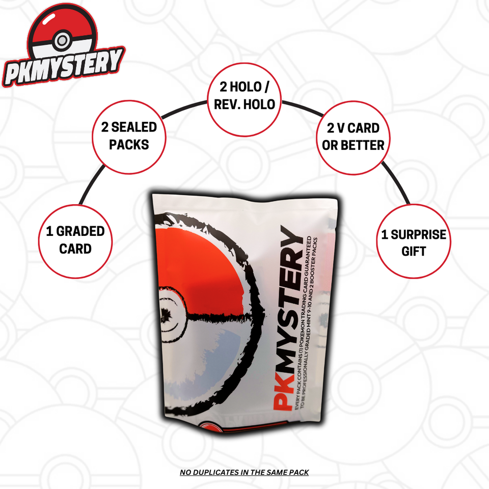 Pokemon Mystery Pack/Box Graded 9-10 Card Guaranteed (Gift or ...