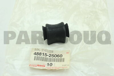 4881525060 Genuine Toyota BUSH, FRONT STABILIZER BAR, NO.1 48815-25060 ...
