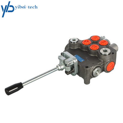 21GPM 2 Spool Hydraulic Directional Control Valve W/Joystick For ...