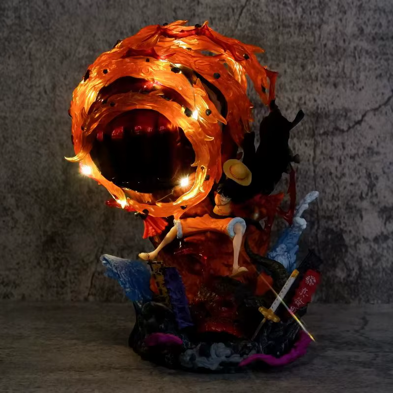 25cm Monkey D. Luffy Gear 5 Action Figure - One Piece Collectible Toy ...