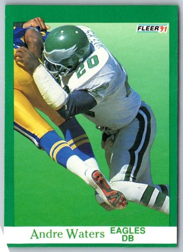 1991 Fleer Andre Waters #335 Philadelphia Eagles Football Card | eBay