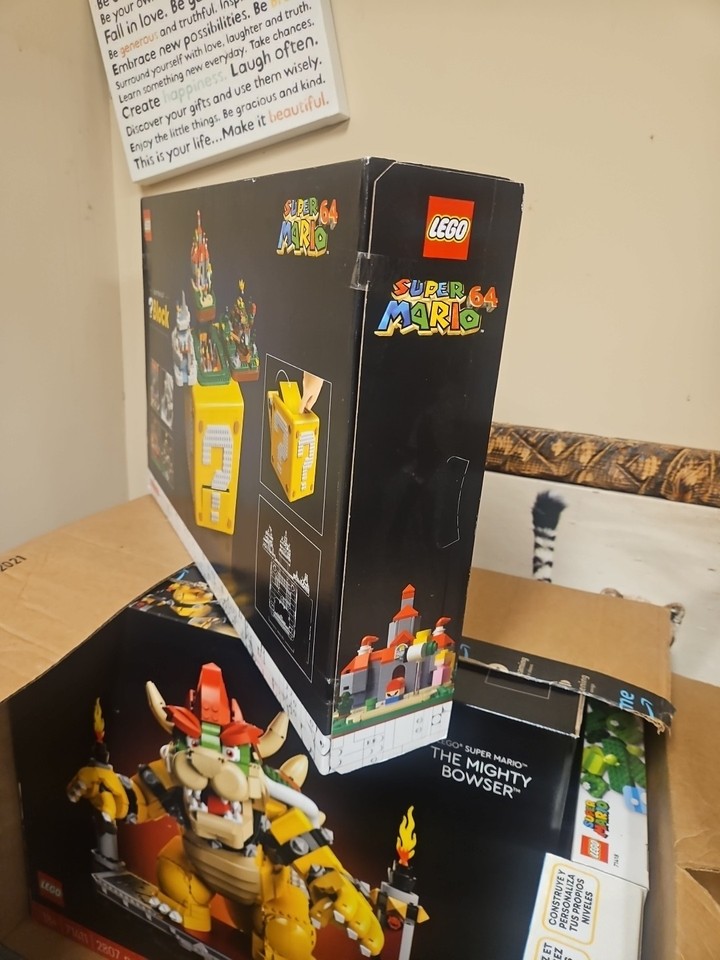 LEGO Super Mario: Super Mario 64 Question Mark Block (71395) | eBay ...