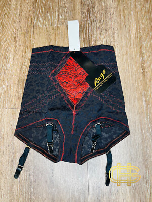 Rago Panty Brief 6197 Black/Red M/28 | eBay