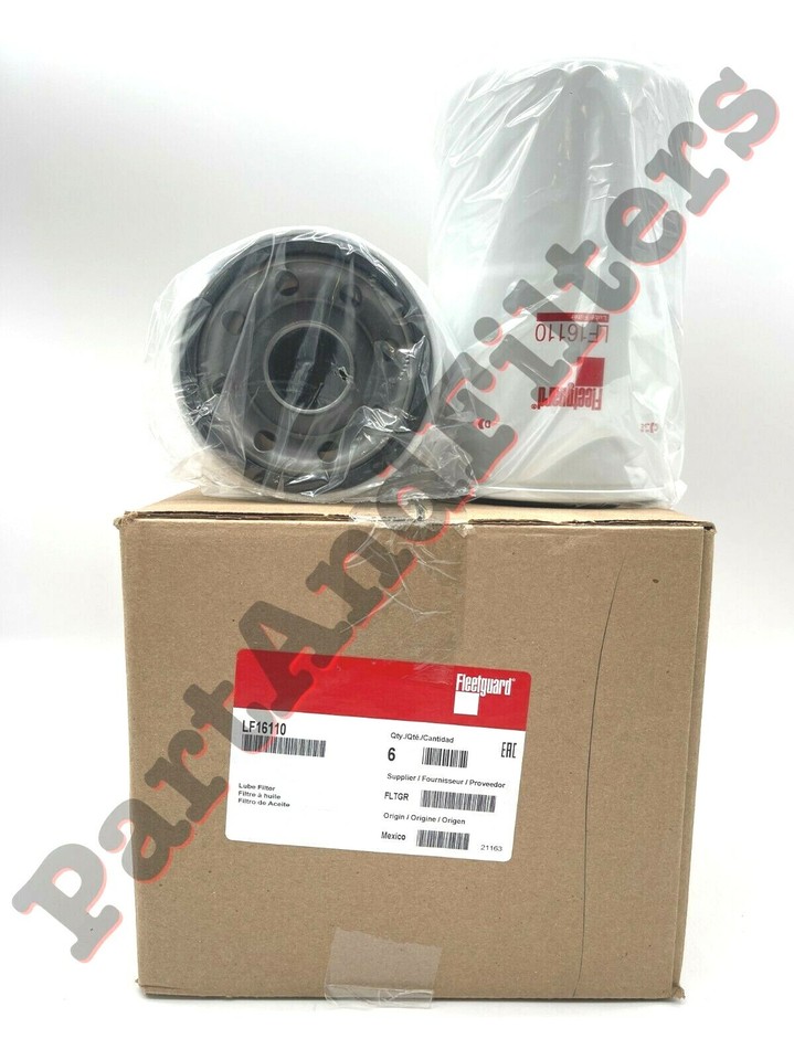 FLEETGUARD LF16110 OIL Filter, fits CUMMINS (Pack of 6) | eBay