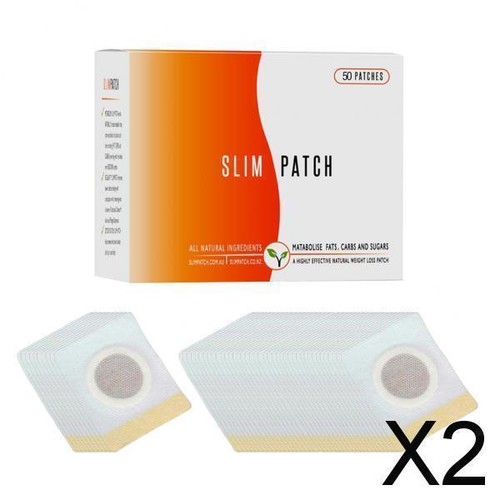 2x Slim Patch, 50pcs/100pcs Abdominal Belly Slim Patches Navel Stick ...