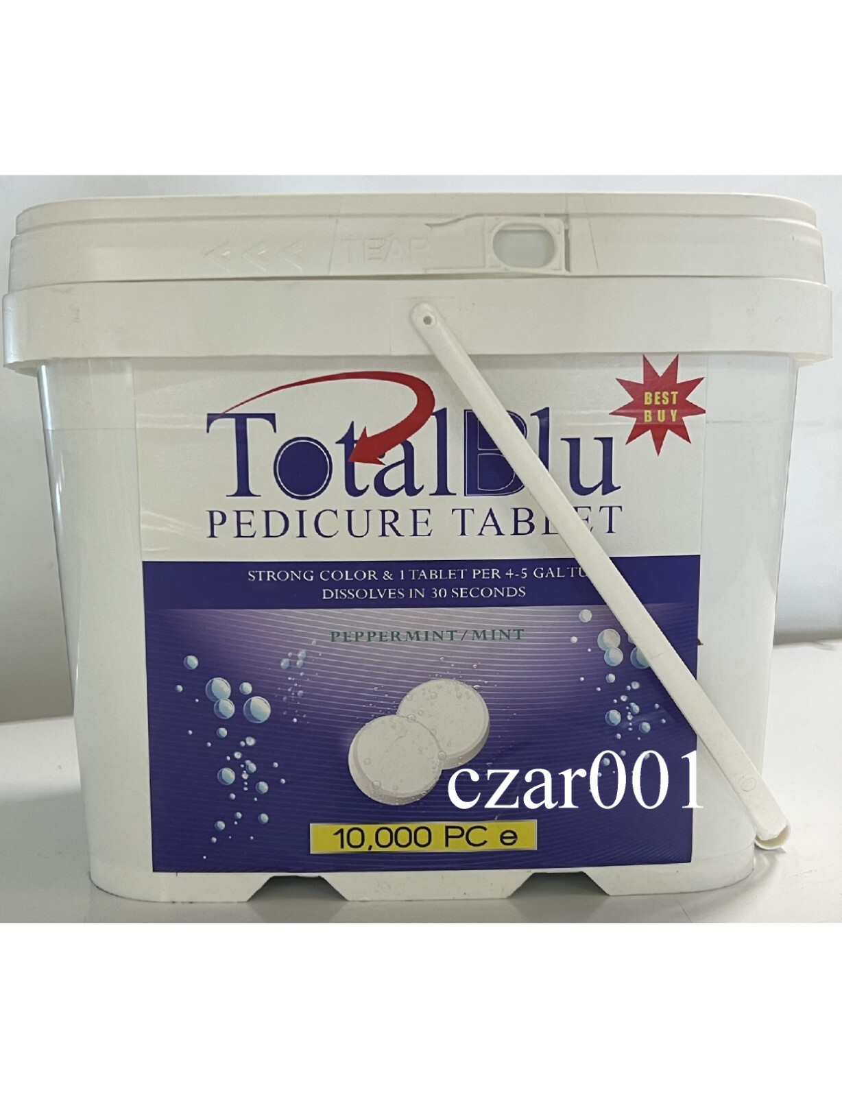 Pro Triple XXX Pedicure Tablets XXX Peppermint or Mint TrueBlue -Your ...