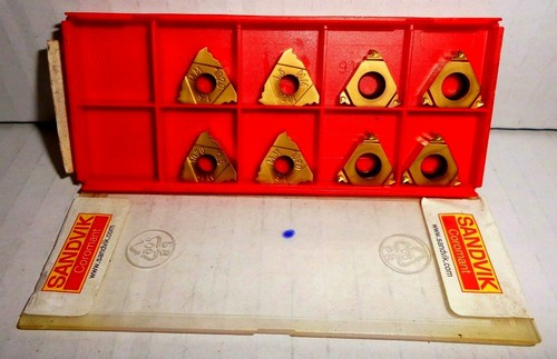 8.Stk.Sandvik Wendeplatten L166.OG-16MM01-150 1020 Wendeschneidplatten ...